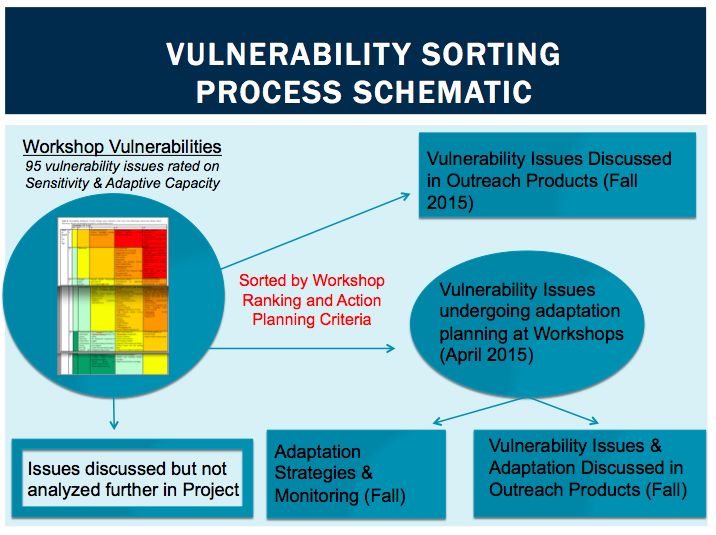 Vulnerability Sorting Schematic – Olympic Climate Action